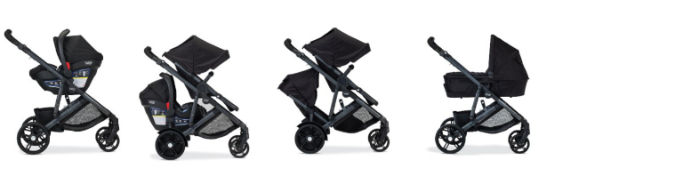 Britax b ready double stroller reviews | Stroller With Car Seat Combo